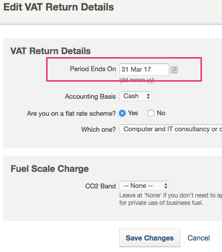 FreeAgent - moving from flat rate to standard VAT – JF Financial ...